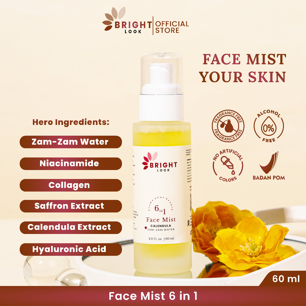 Jual Brightlook Face Mist Zam-zam | Solusi Kulit Berjerawat & Kulit ...