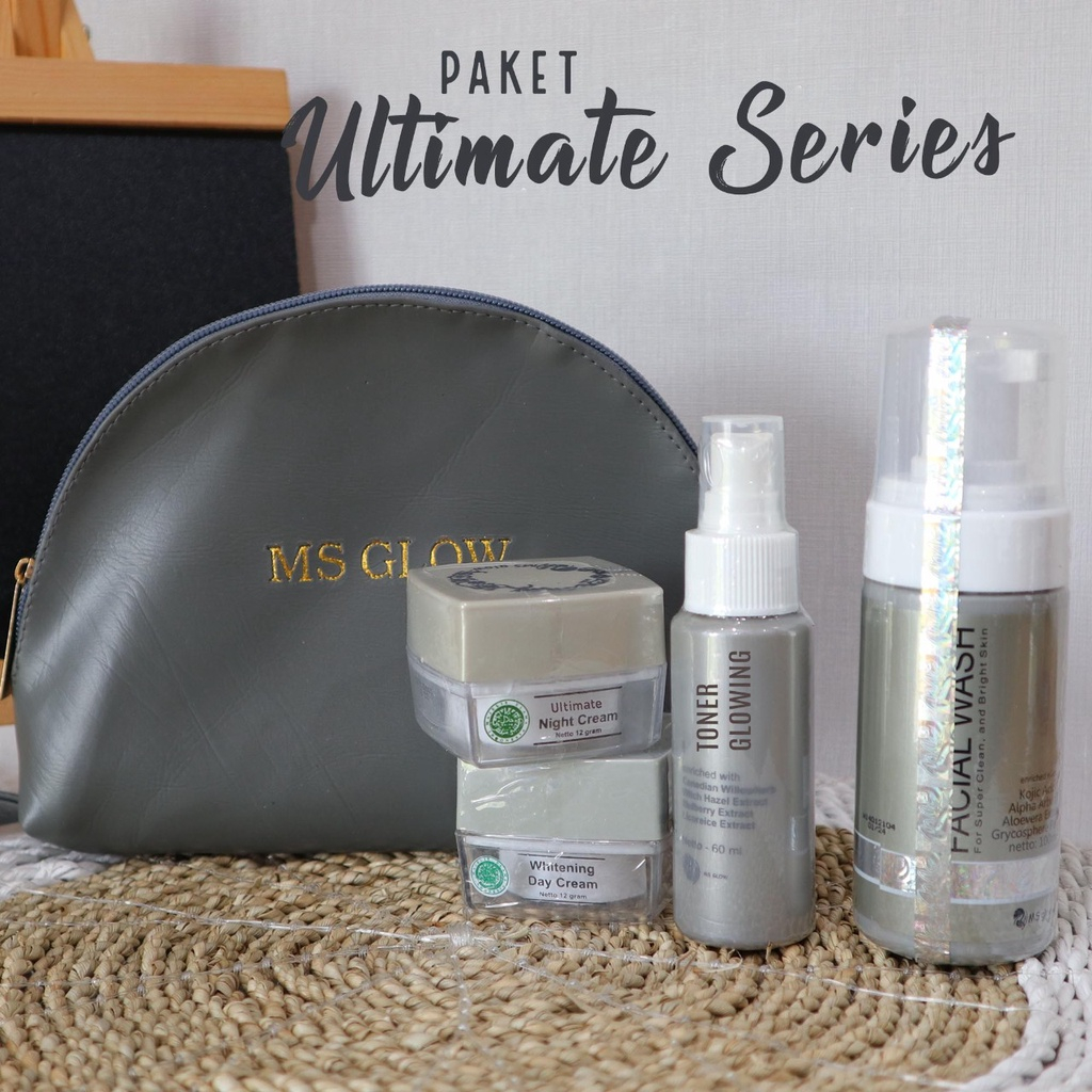 Jual Ms Glow Original Paket Perawatan Wajah / Paket Whitening Ms Glow ...