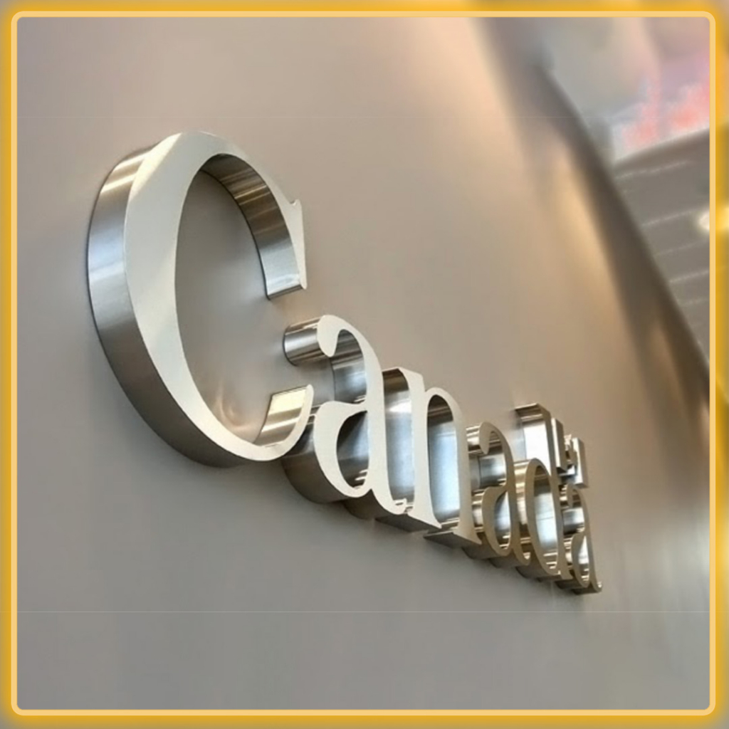 Jual Huruf Timbul Stainless Steel | Shopee Indonesia