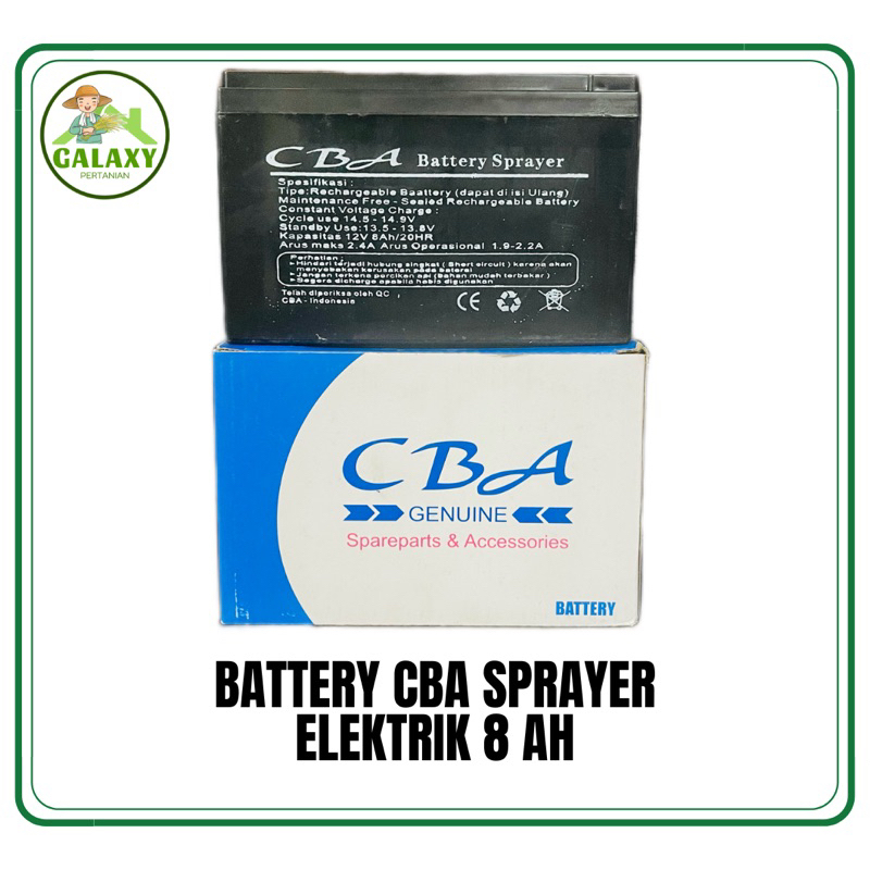 Jual Battery CBA Sprayer Elektrik 8 AH | Shopee Indonesia