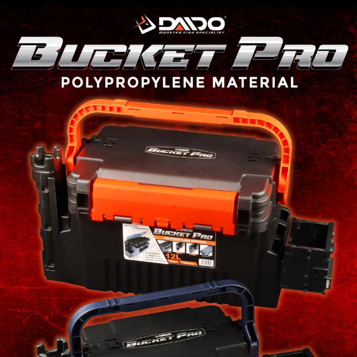 Jual Box Peralatan Mancing DAIDO | DAIDO Bucket Pro 6L & 12L | Shopee ...