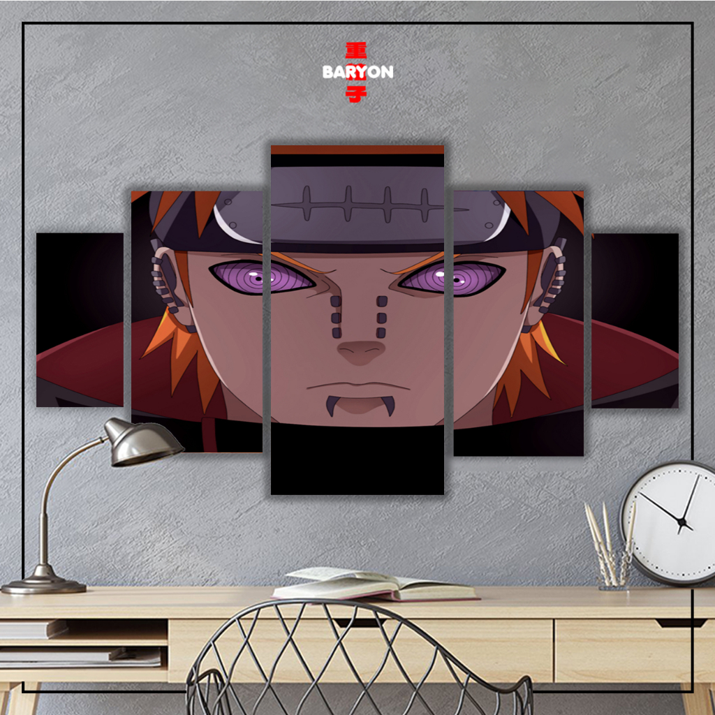 Jual BARYON Wall Decor NARUTO PEIN AKATSUKI 1 Set Hiasan Dinding Poster ...