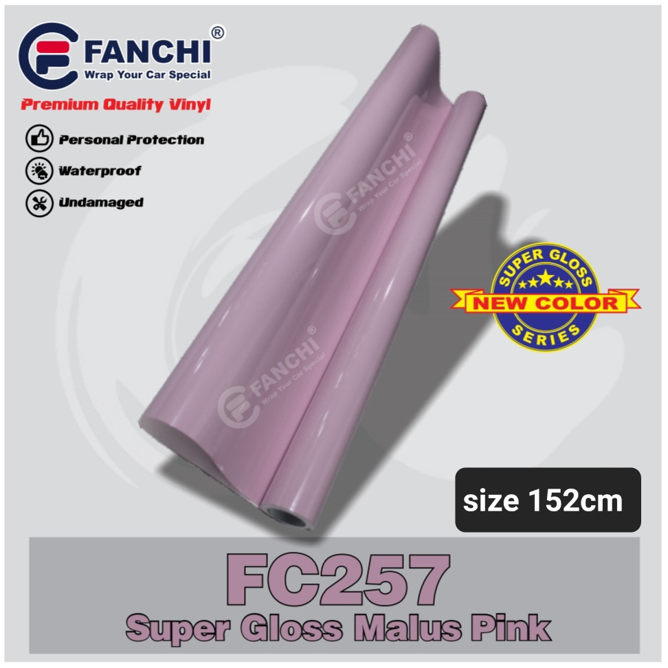 Jual 152cm Sticker FANCHI Super Glossy II New Color Series 152cm Permeter | Shopee Indonesia