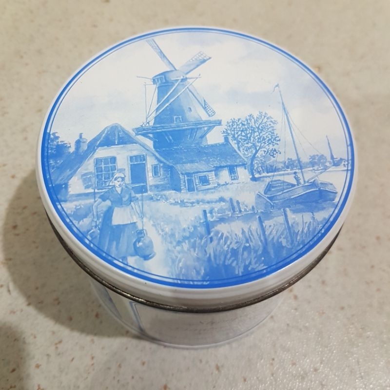 Jual Kaleng gambar delf blue belanda holland | Shopee Indonesia