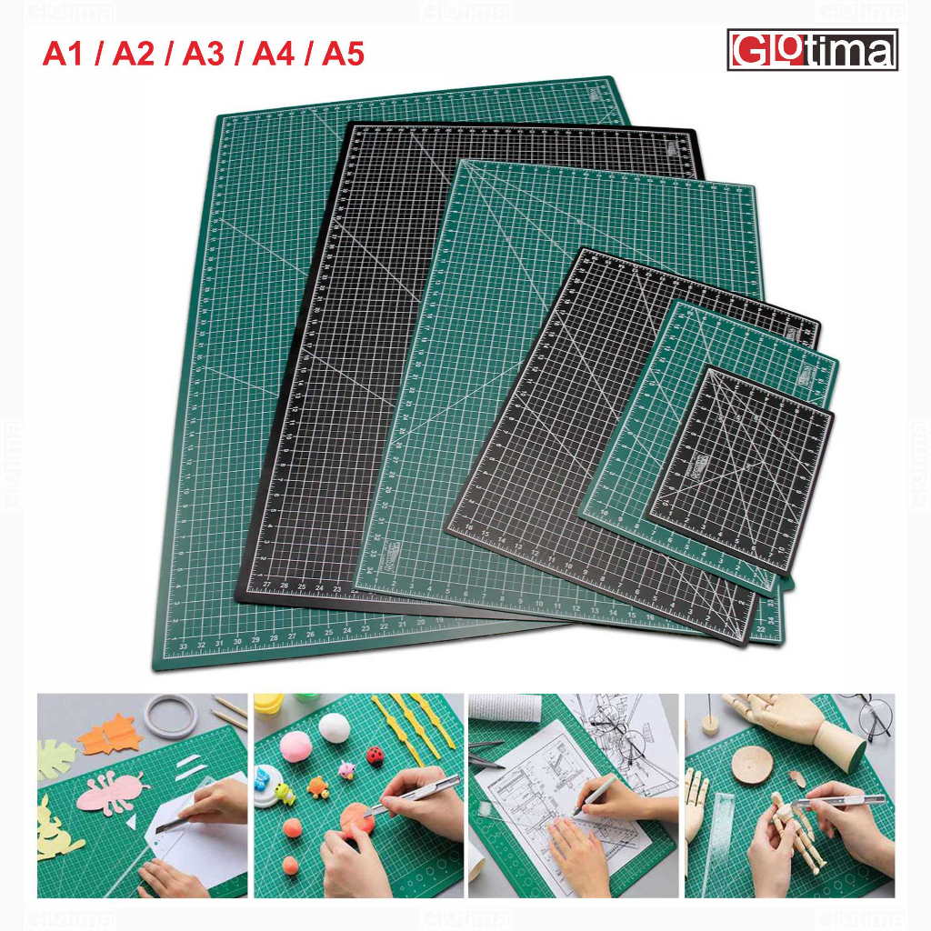 Jual Tatakan Alas Potong Kater Cutter Work Cutting Mat Matt Pad Board A2 A3 A4 | Shopee Indonesia