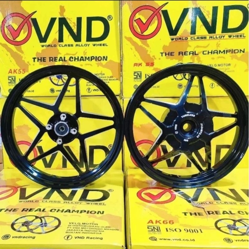 Jual Velg Racing VND V SPEED Beat-Vario 110-Scoopy/ Power King Street Vario 125/150-All Beat ...