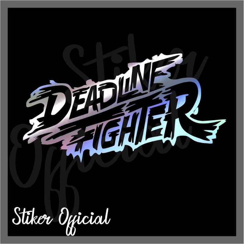 Jual sticker deadline fighter | Shopee Indonesia