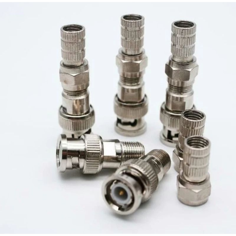 Jual Konektor BNC Drat CCTV/Connector BNC Kualitas Taiwan | Shopee Indonesia