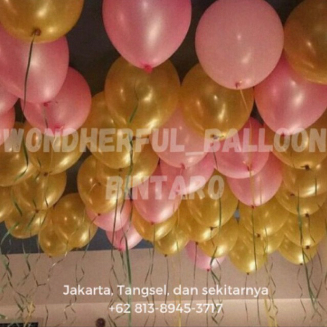 Jual Balon Gas Helium | Paket Bridal shower | Dekorasi Baby Shower ...