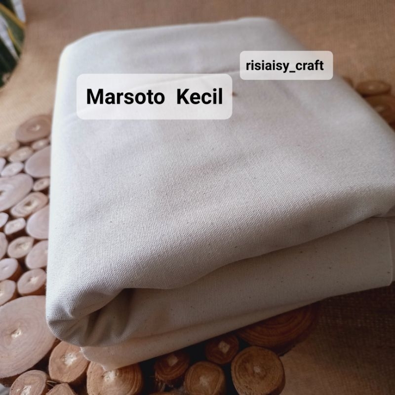Jual Kain Kanvas Polos Natural Premium Bahan Craft Tas Sepatu I Canvas ...