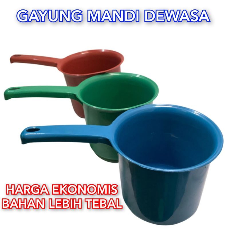 Jual Gayung Mandi Murah / Ciduk Air Tebal / Gayung Air Murah Ukuran ...