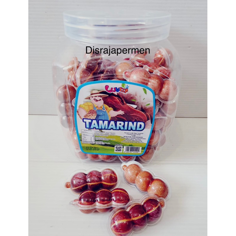 Jual Permen Lunak Tamarind Toples Isi 50pcs | Shopee Indonesia