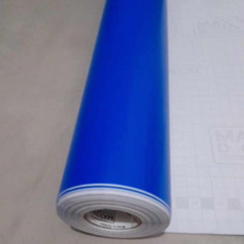 Jual Stiker skotlet biru doff biru dop motor dan mobil tinggi 45cm ...