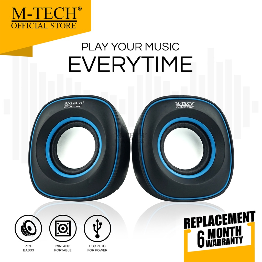 Jual Speaker M-Tech Original Multimedia PC / Komputer / Laptop A1 ...