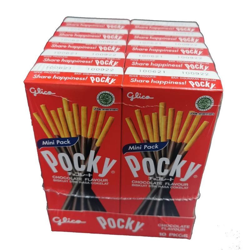 Jual POCKY MINI BOX ( ISI 10 PACK )STRAWBERRY / COCHOLATE/ CHOOKIES ...