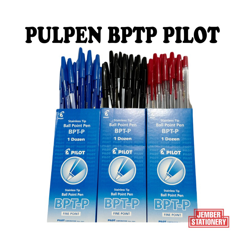 Jual (12pcs) Bolpen Pilot | Pen BPTP | Shopee Indonesia