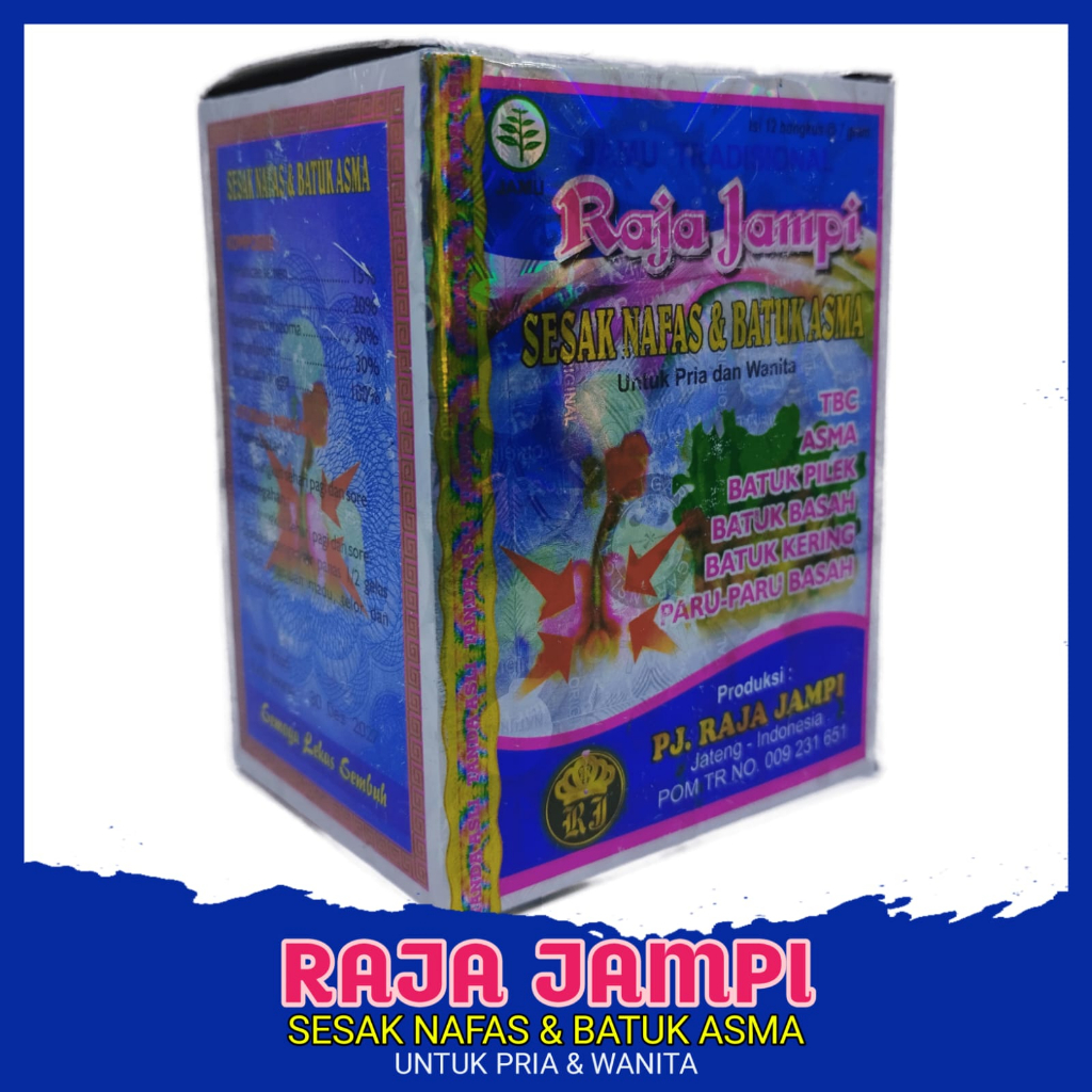 Jual Jamu Raja Jampi Sesak Nafas Dan Batuk Asma, Jamu Sesak nafas, TBC ...