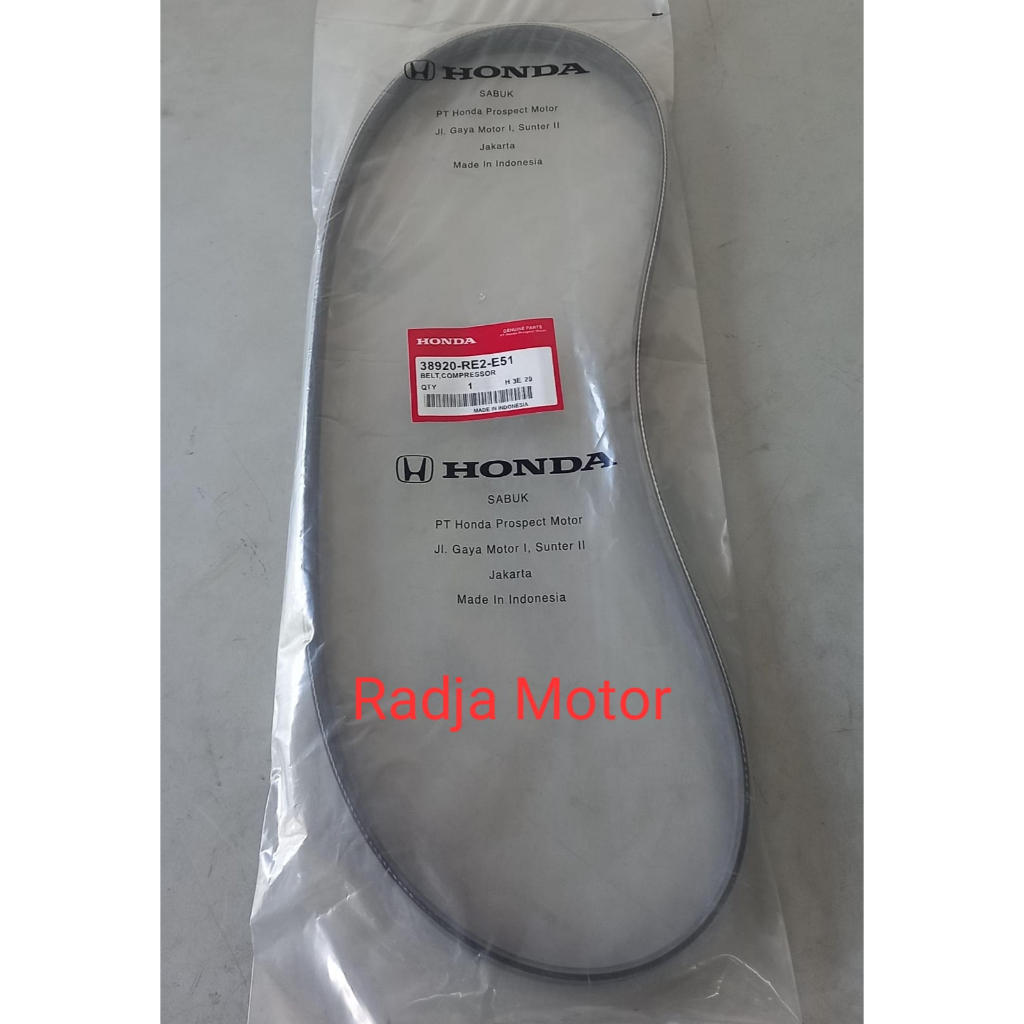 Jual Belting V-Belt Fanbelt Brio 1.2 2014 2015 2016 5PK-1119 asli Original Honda | Shopee Indonesia
