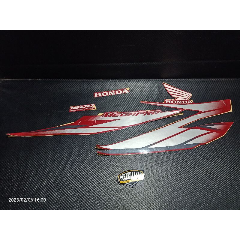 Jual stripping stiker body Megapro mp primus lama hiu motif model ori ...