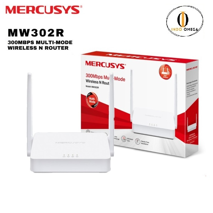 Jual MERCUSYS MW302R 300MBPS WIRELESS N ROUTER MW302R MW 302 R MW302 R ...