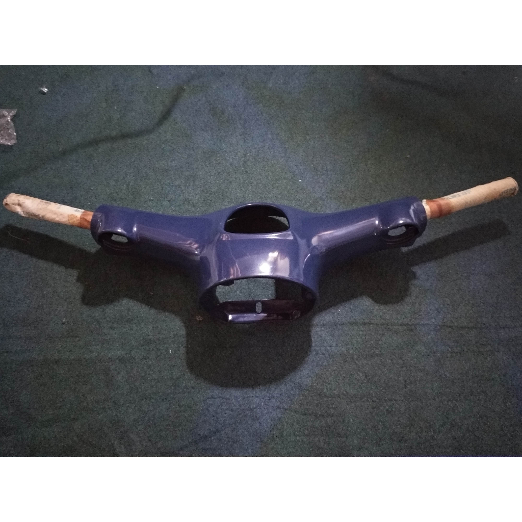 Jual stang stir honda c50 c65 c70 c90 pispot original nos warna biru ...