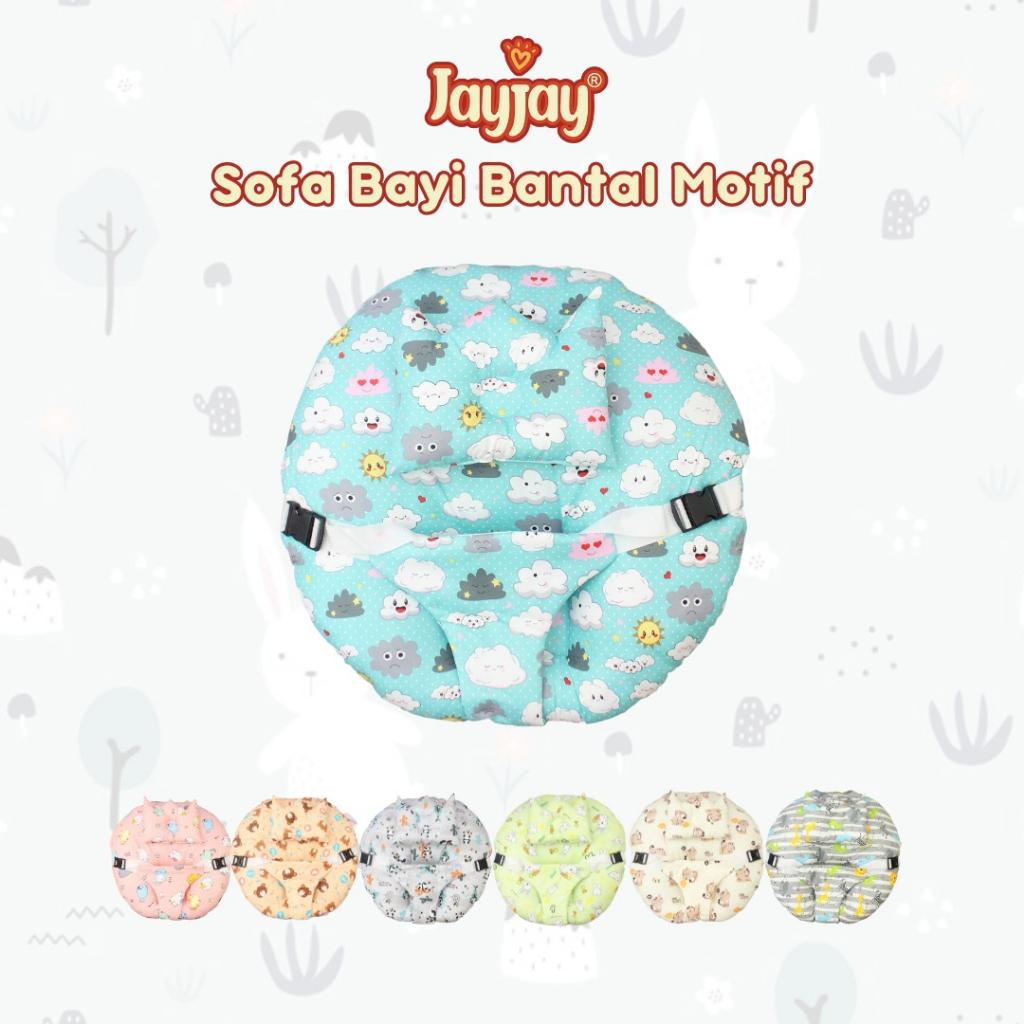 Jual JAYJAY SOFA BAYI NEWBORN MOTIF - SOFA DUDUK BAYI DENGAN GESPER ...
