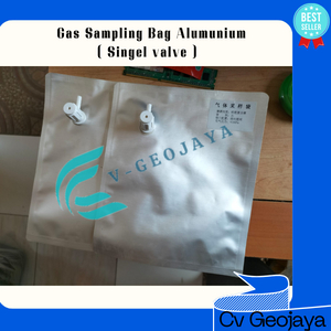 Jual Gas Sampling Bag Alumunium Katup Tunggal - Single Valve Aluminum ...