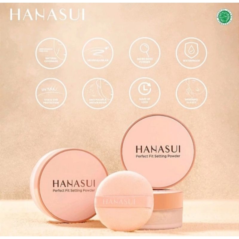 Jual HANASUI PERFECT FIT SETTING POWDER / HANASUI SETTING POWDER ...