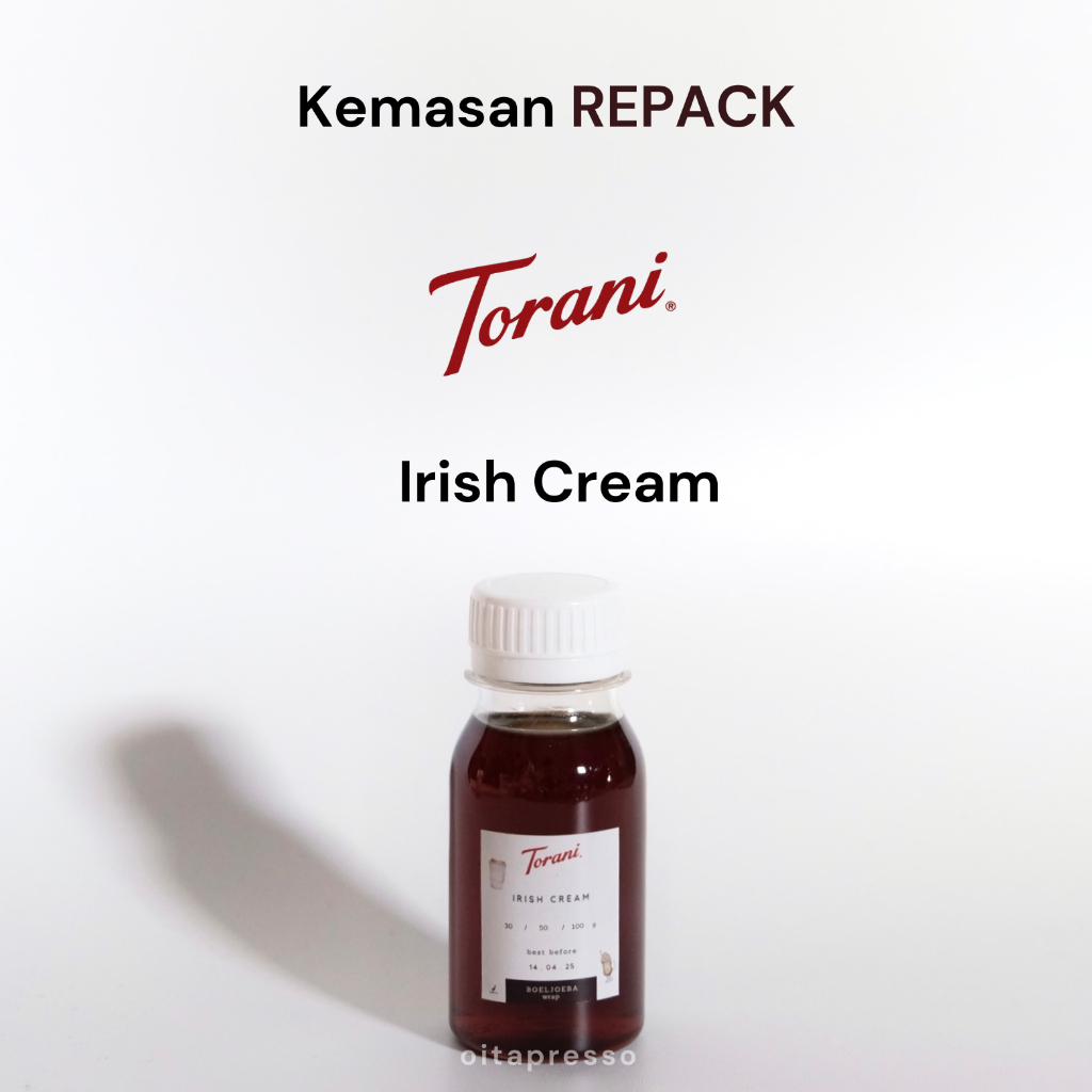 Jual REPACK - Torani Irish Cream Syrup [100] g | Shopee Indonesia