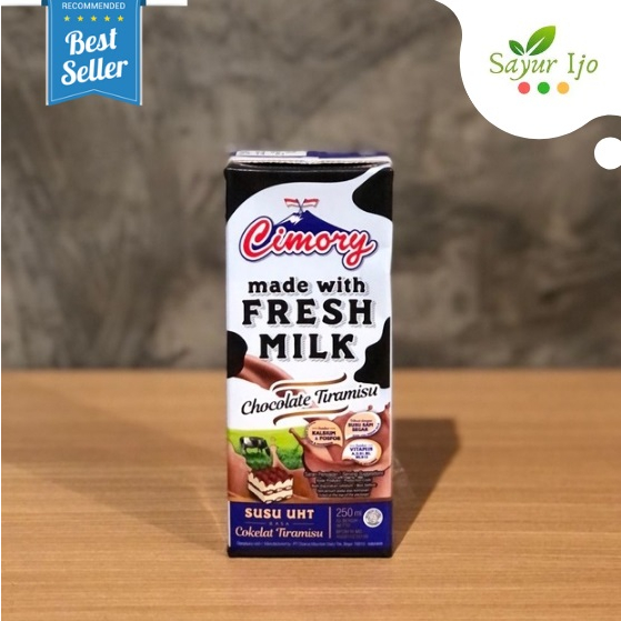 Jual CIMORY Susu UHT Chocolate Tiramisu 250 ML Fresh Milk Susu Sapi ...