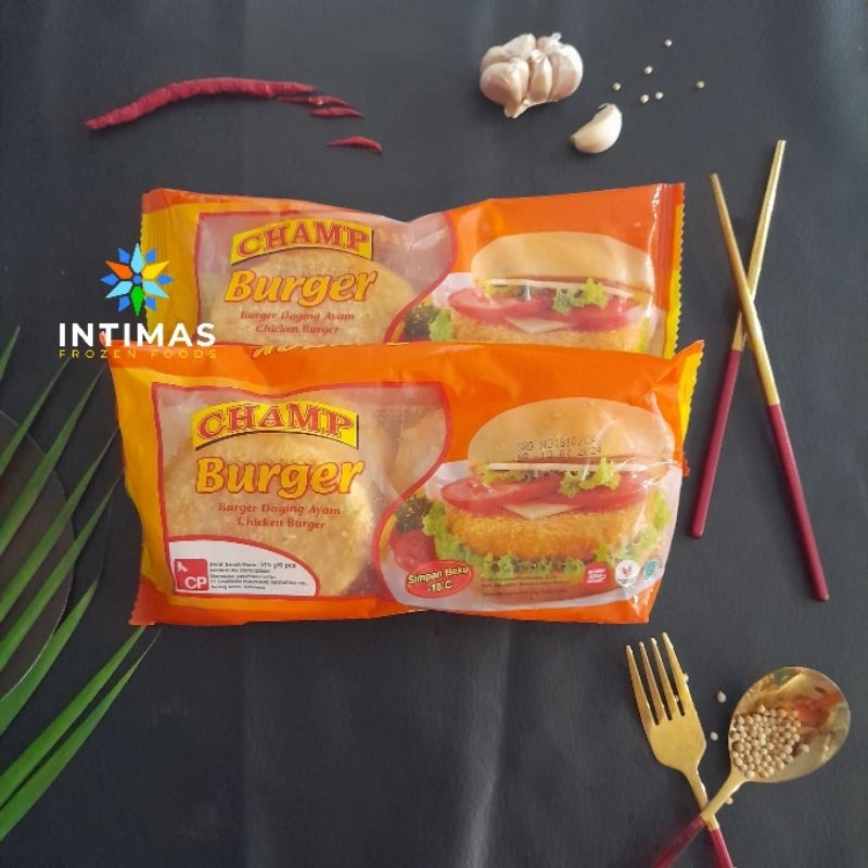 Jual Champ Burger Daging Ayam 315g | Shopee Indonesia