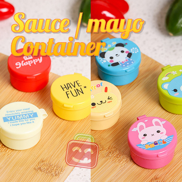 Jual Cute Bento Mini MIX Animal Silinder Food Mayo Sauce Cup Japan ...