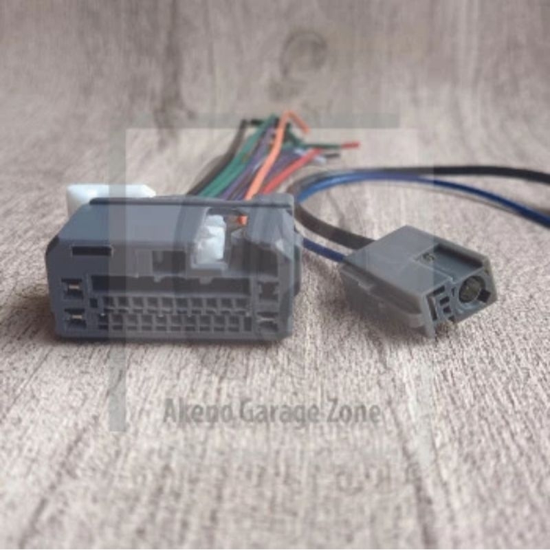 Jual Socket Headunit Honda Lama under 2017 / Kancing - MALE | Shopee ...