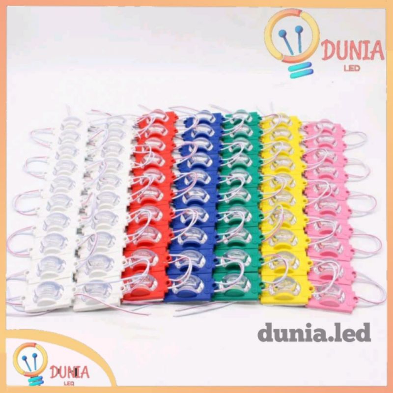 Jual Lampu LED Mata 1 Terang Model Baru Lonjong 12 V / 24 V Modul ...