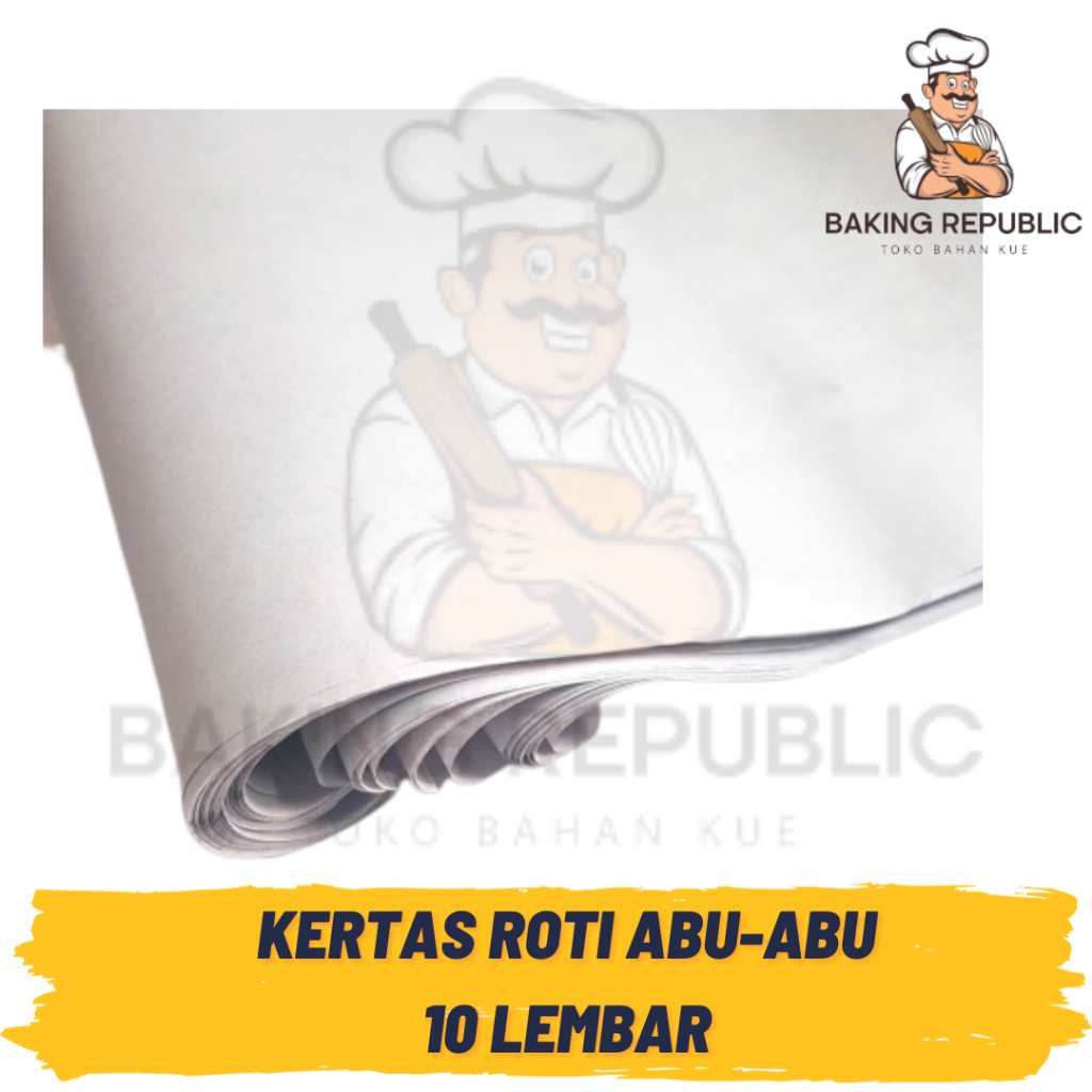 Jual KERTAS ABU ABU | 10 LEMBAR | KERTAS ALAS ROTI ABU ABU | KERTAS ...