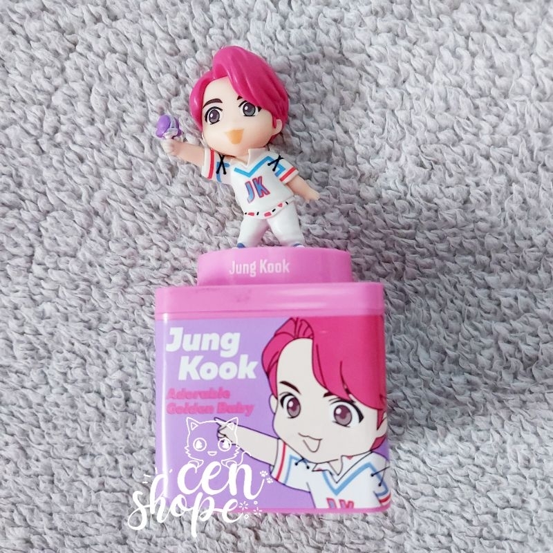 Jual BOOKED BLOCK PACK FIGURE JUNGKOOK TINY TAN X BASKIN ROBBINS BTS | Shopee Indonesia