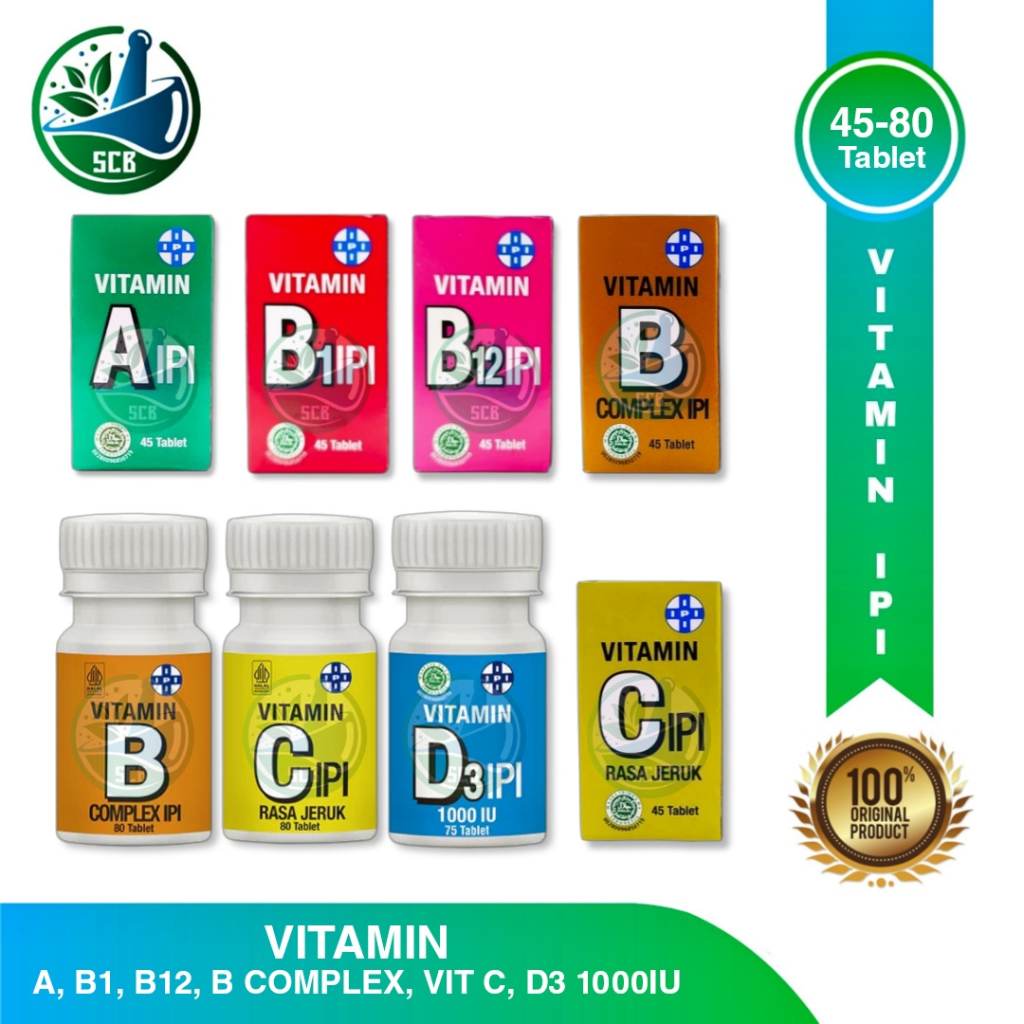Jual Vitamin Ipi All Varian - Memelihara Kesehatan & Memenuhi Kebutuhan ...