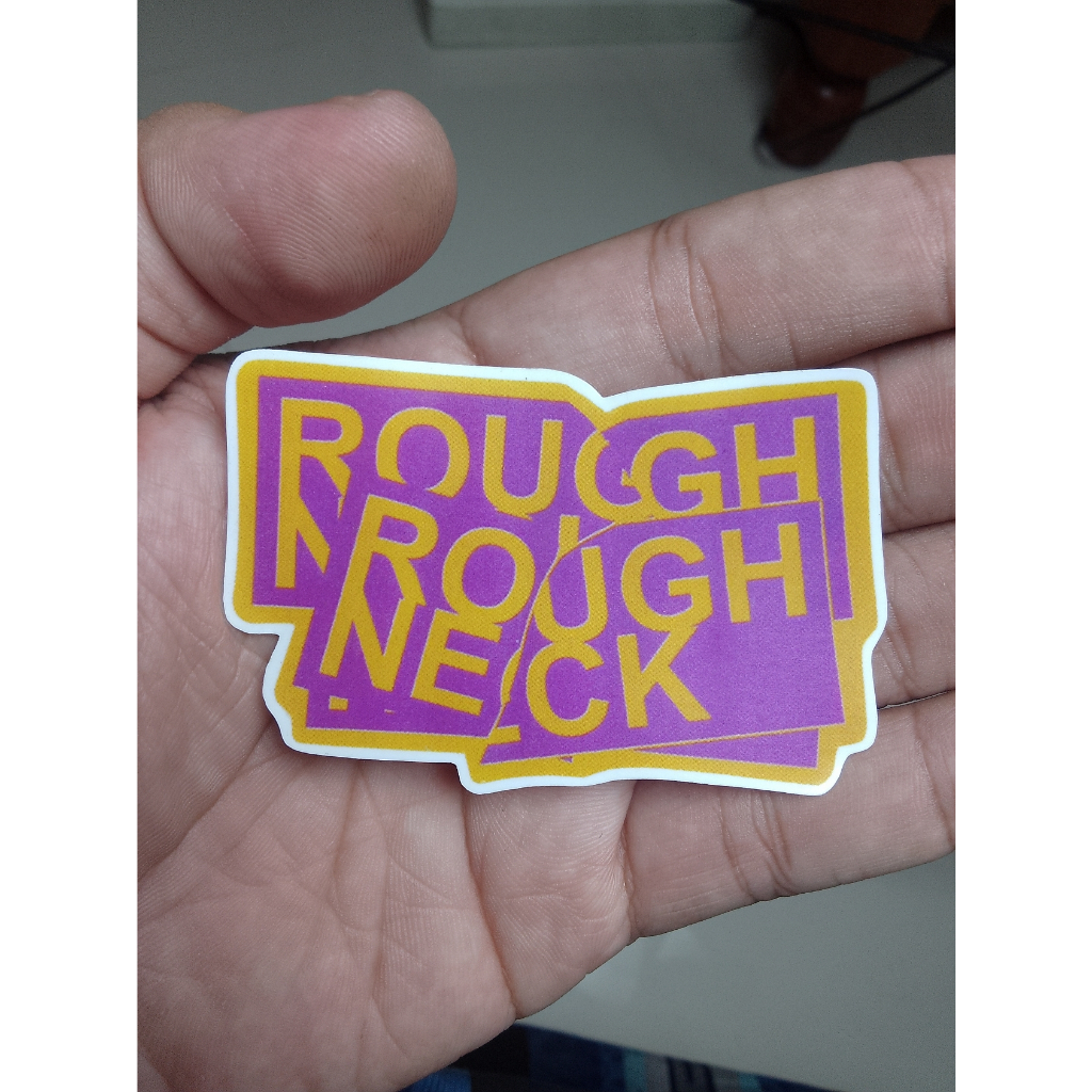 Jual Sticker Brand | Sticker Aesthetic | Sticker Roughneck | Shopee ...