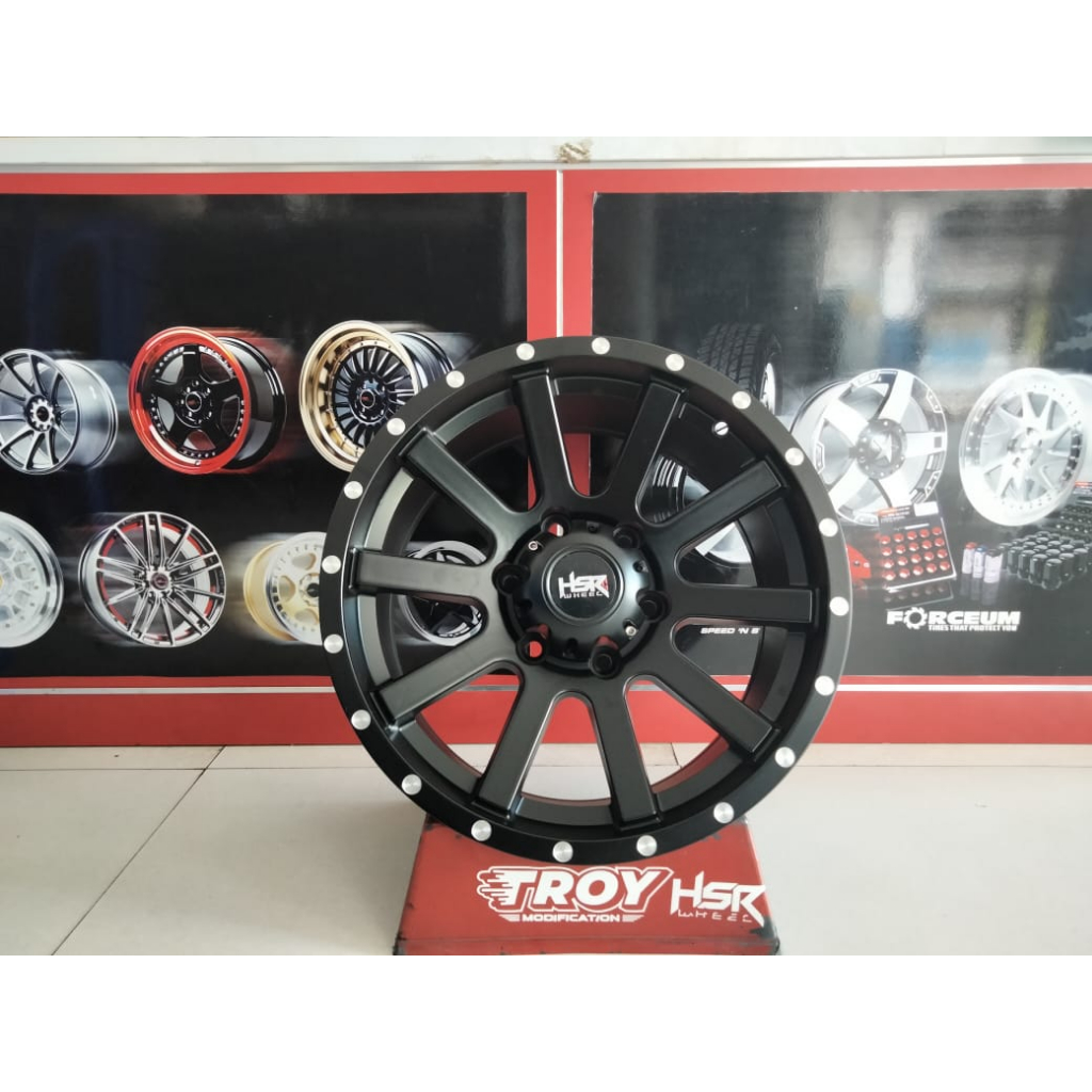 Jual Velg Mobil R17 Lubang 6x139,7 HSR KARAS Ring 17 Pajero,Fortuner ...