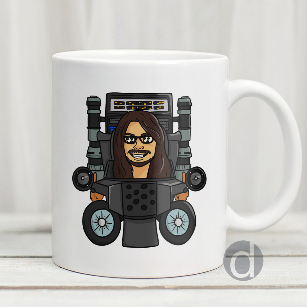 Jual Mug Gelas Gambar Skibidi Toilet Geeky Jesus | Shopee Indonesia