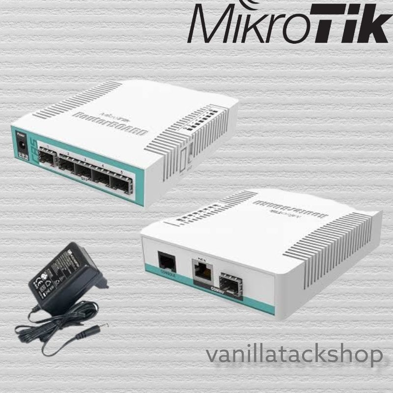 Jual MIKROTIK CRS106 1C 5S CLOUD ROUTER SWITCH | Shopee Indonesia