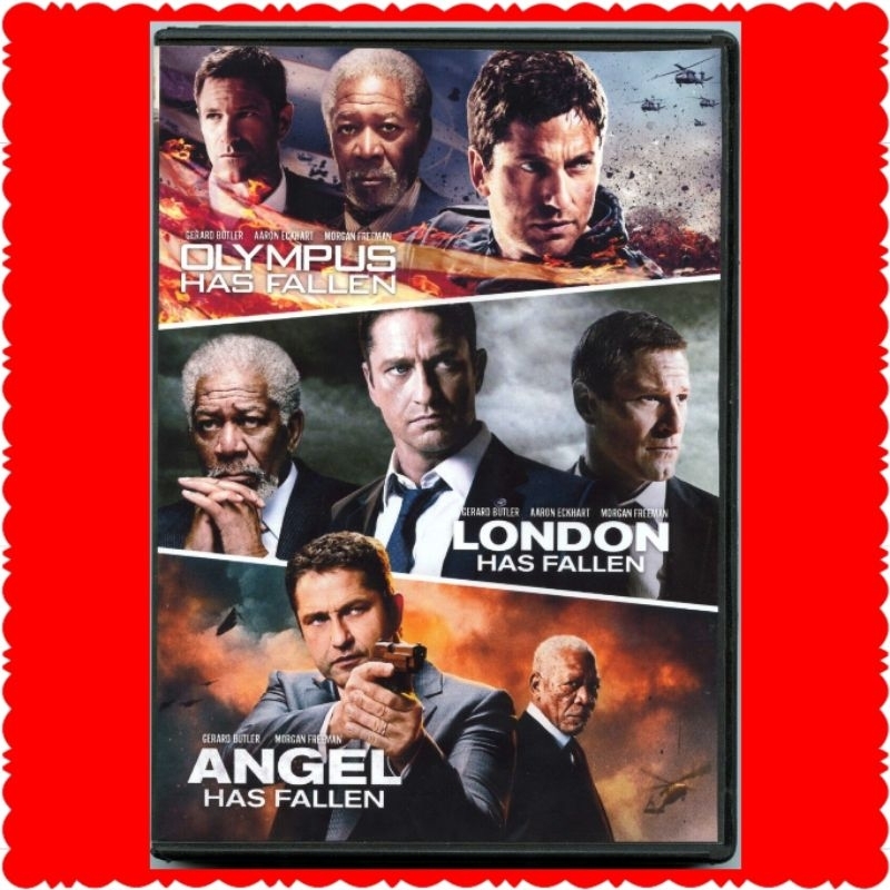 Jual KASET DVD ANGEL HAS FALLEN LONDON HAS FALLEN OLYMPUS HAS FALLEN ...