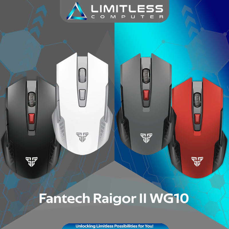 Jual Fantech RAIGOR II WG10 Wireless Mouse Gaming | Shopee Indonesia