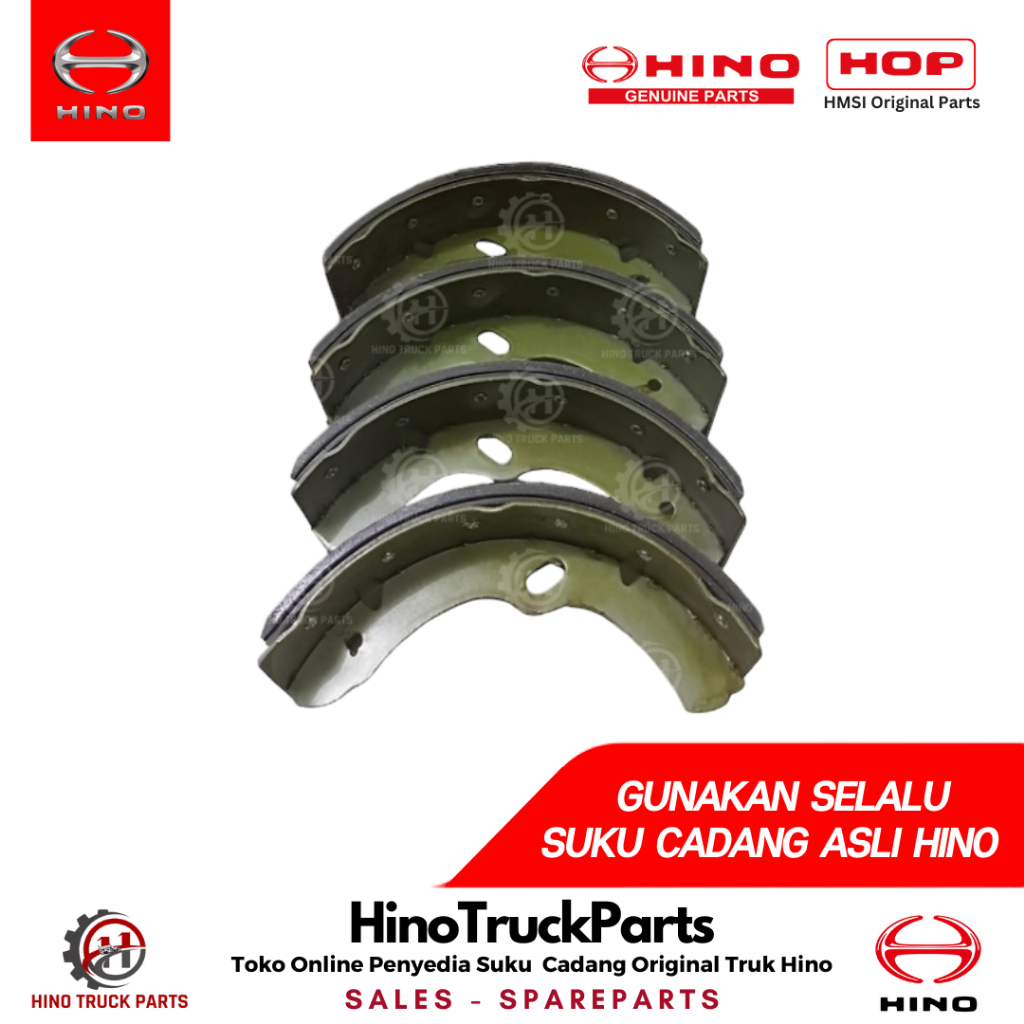 Jual Shoe Brake Kampas Rem Sepatu Rem Hino Dutro 130 Xpower Asli ...