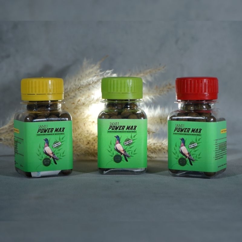 Jual 3 Botol Jamu Merpati Power Max (330 Butir) | Shopee Indonesia