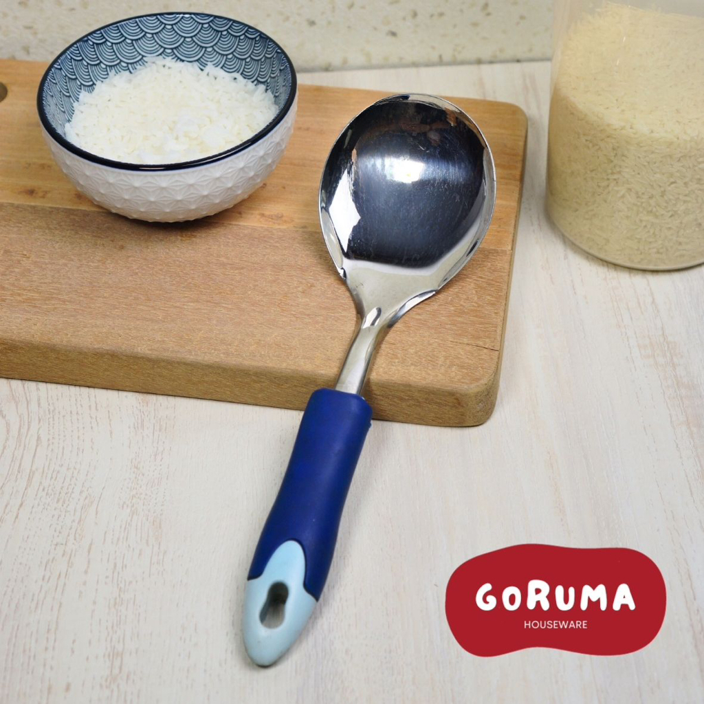 Jual GORUMA Centong Nasi Stainless Steel Anti Karat Anti Lengket ...