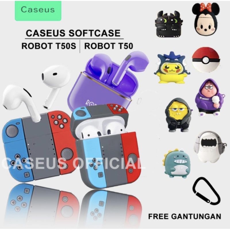 Jual Caseus Softcase Robot T50 /T50S Silikon Casing T50 /T50S Lucu Soft ...