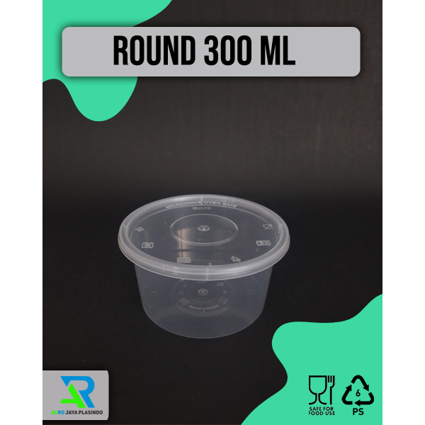 Jual Thinwall Round 300 ml KCS - 1 pack isi 25 pcs | Shopee Indonesia