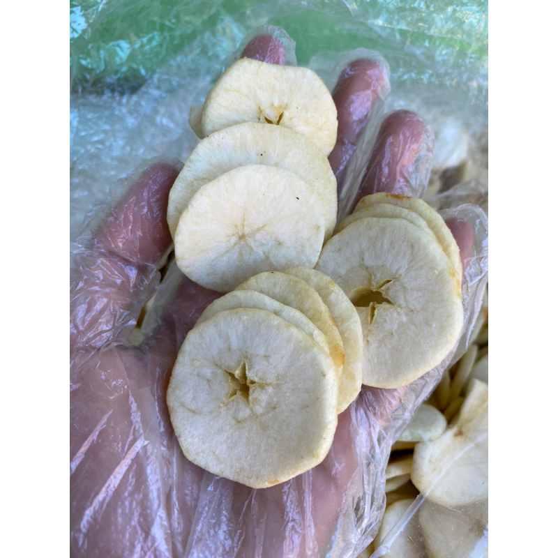 Jual Keripik buah apel oven 100 gr khas malang manis renyah | Shopee ...