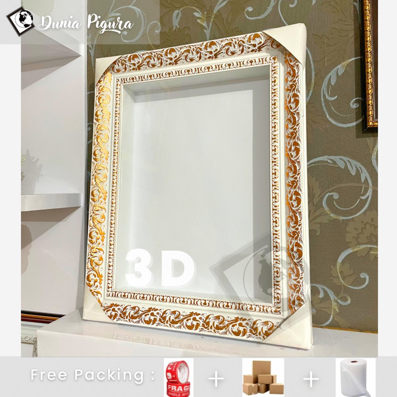 Jual Bingkai Mahar 3D 12R (30x40cm) & 12RP (30x45cm) Model C55 ...